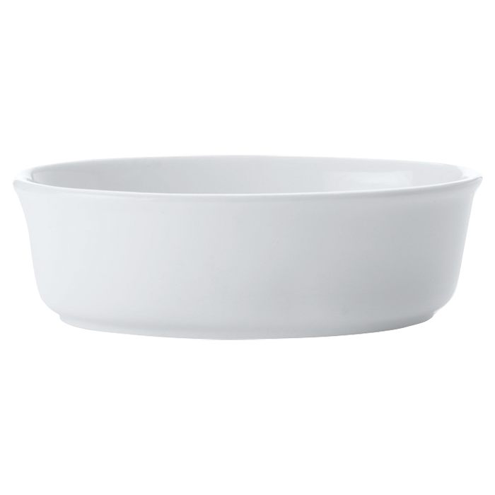 White Basics Pie Dish Oval - Probrand