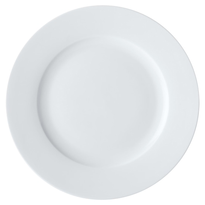 White Basics Rim Plate - Probrand